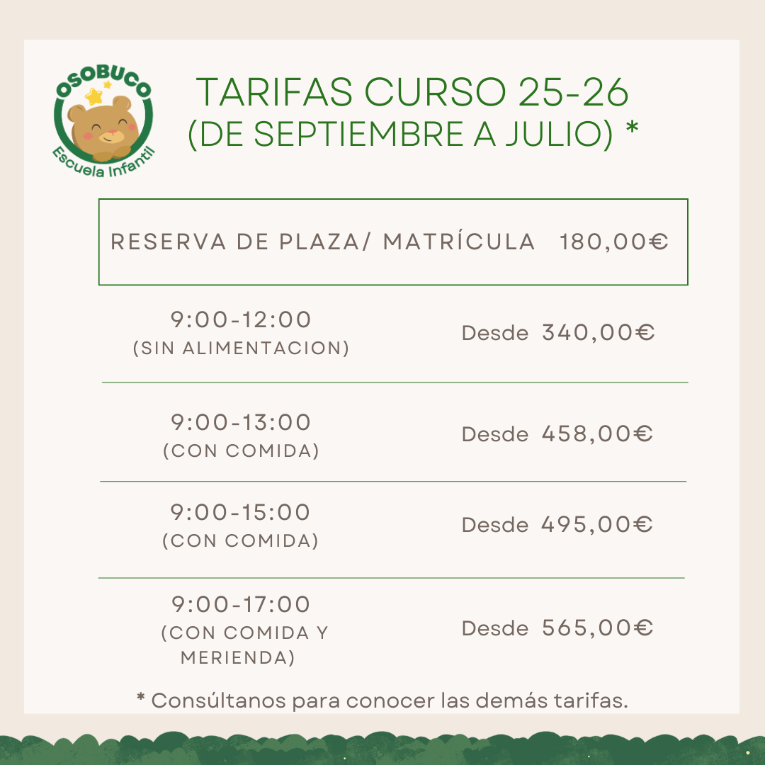 Escuela Infantil En Chamart n Guarder a En Madrid